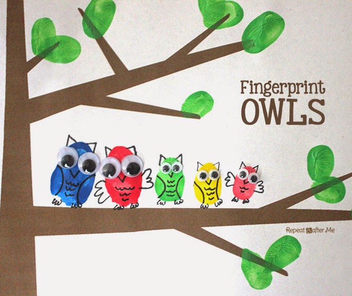 Fingerprint Owls - Repeat Crafter Me