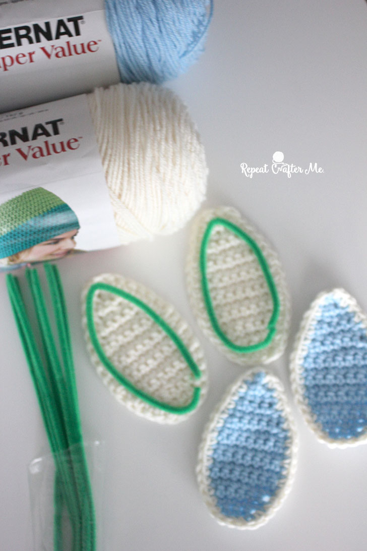 Crochet Bunny Ears - Repeat Crafter Me