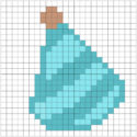 Party Popper Crochet C2C Square - Repeat Crafter Me