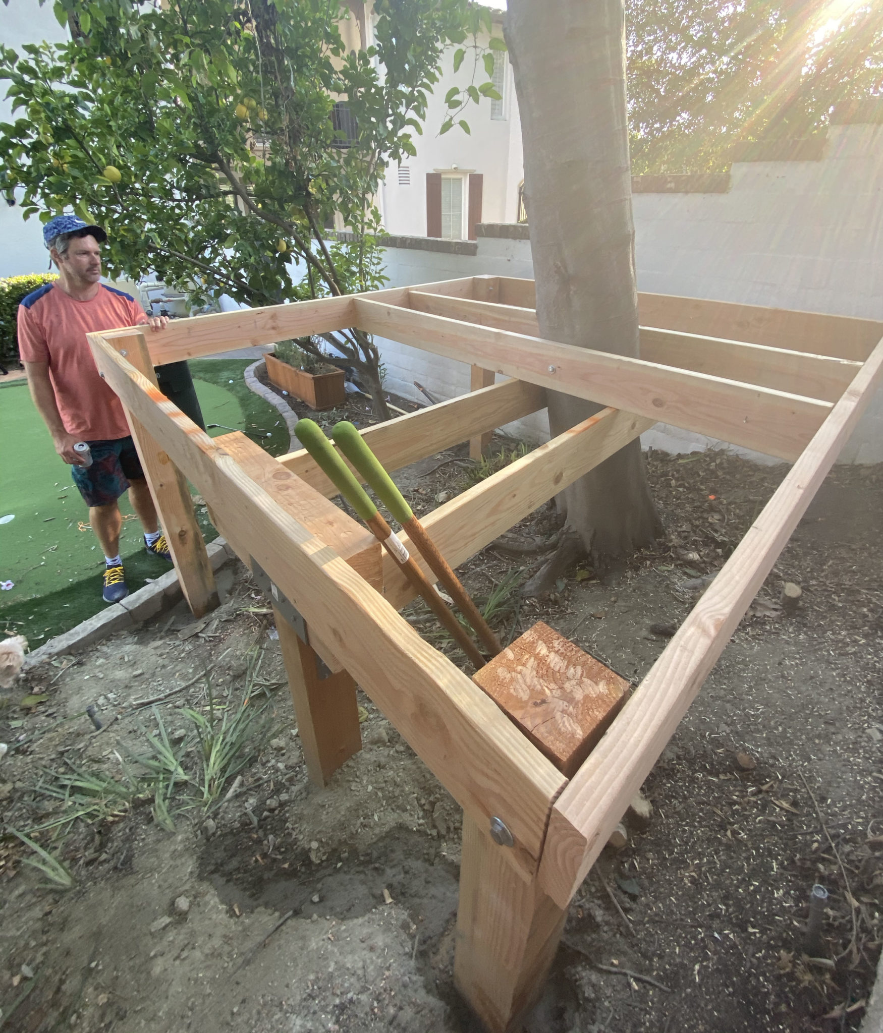 DIY Backyard Treehouse - Repeat Crafter Me