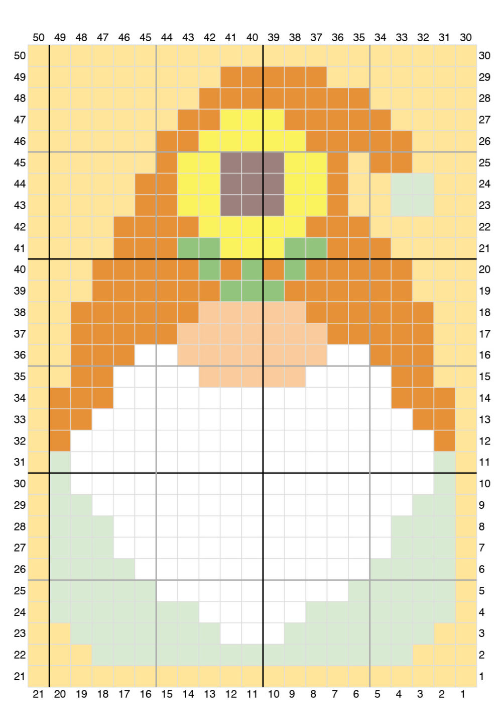 November Turkey Gnome C2C Crochet - Repeat Crafter Me