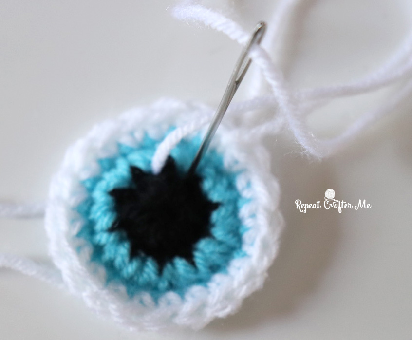 Crochet Cartoon Eyes - Repeat Crafter Me