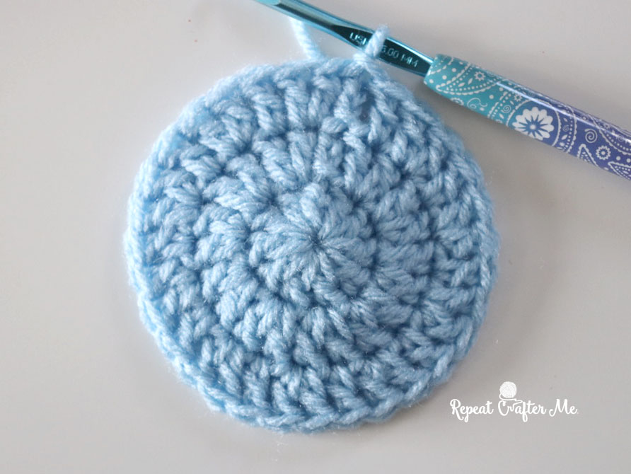 Crochet Circle in a Square – Water Bubble Crochet Square - Repeat ...