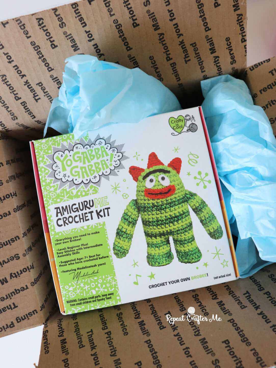 Yo Gabba Gabba! AmiguruME Crochet Kit with Crafty Is Cool - Repeat ...