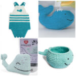 Crochet Whale – Under the Sea CAL Square 7 - Repeat Crafter Me