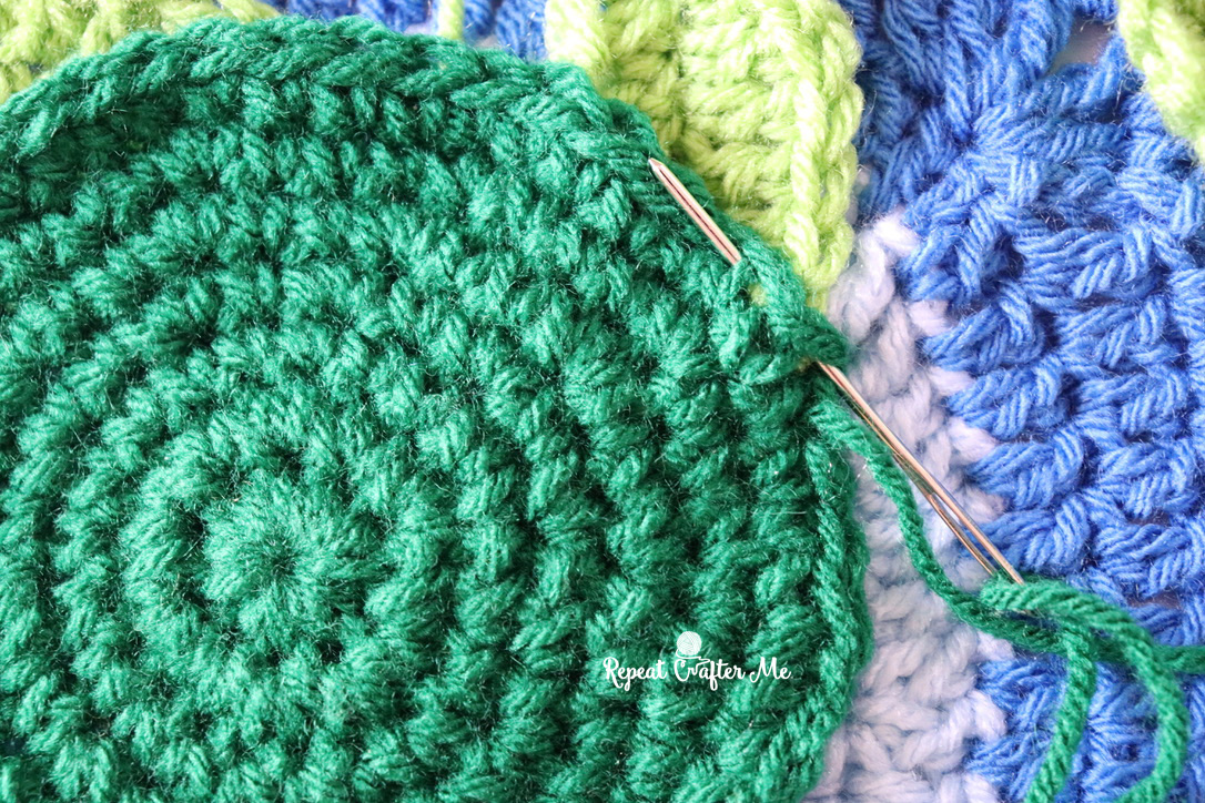 Crochet Sea Turtle – Under the Sea CAL Square 9 - Repeat Crafter Me