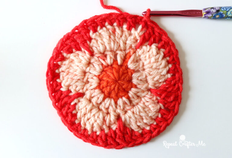 Red Heart All In One Flower Power Yarn - Repeat Crafter Me