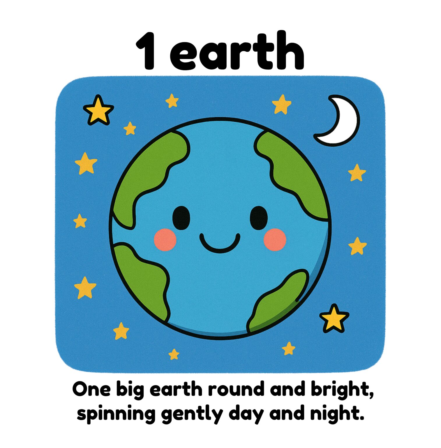 One Earth – A Children’s Earth Day Counting Book - Repeat Crafter Me