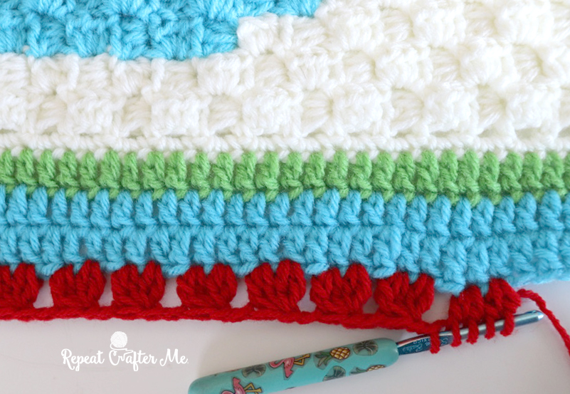 Love the Earth Crochet C2C Blanket for Earth Day - Repeat Crafter Me