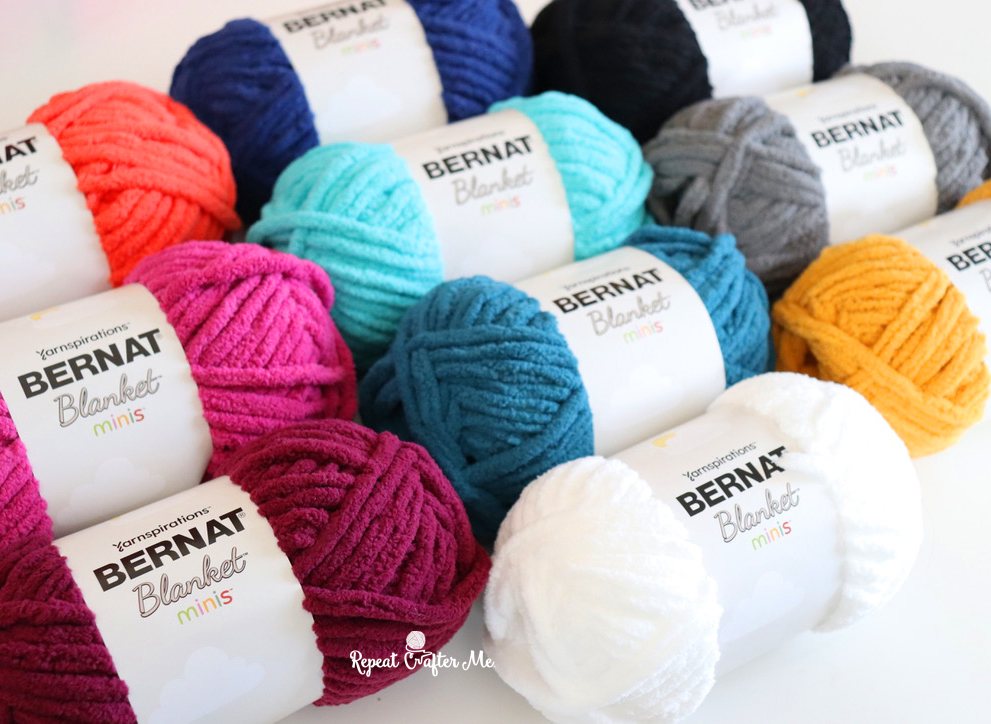Bernat Blanket Mini Yarn Crochet Bug Club - Repeat Crafter Me