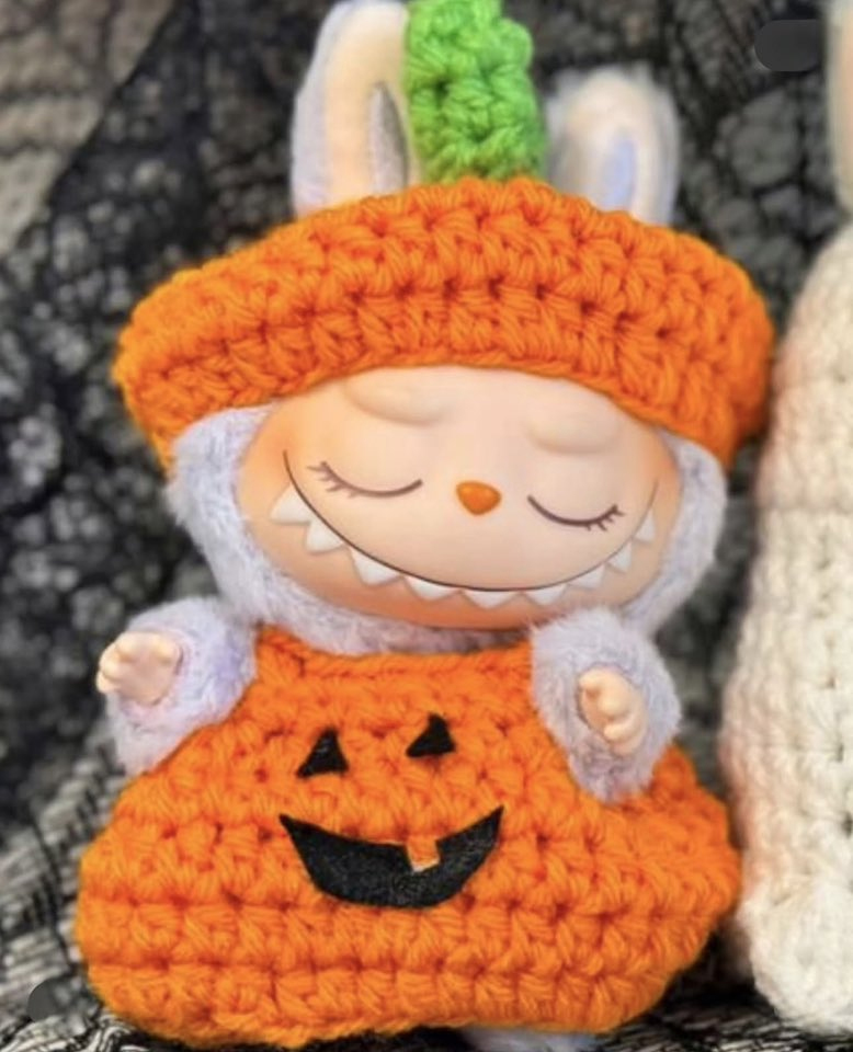 LaBOObu Crochet Halloween Costumes - Repeat Crafter Me