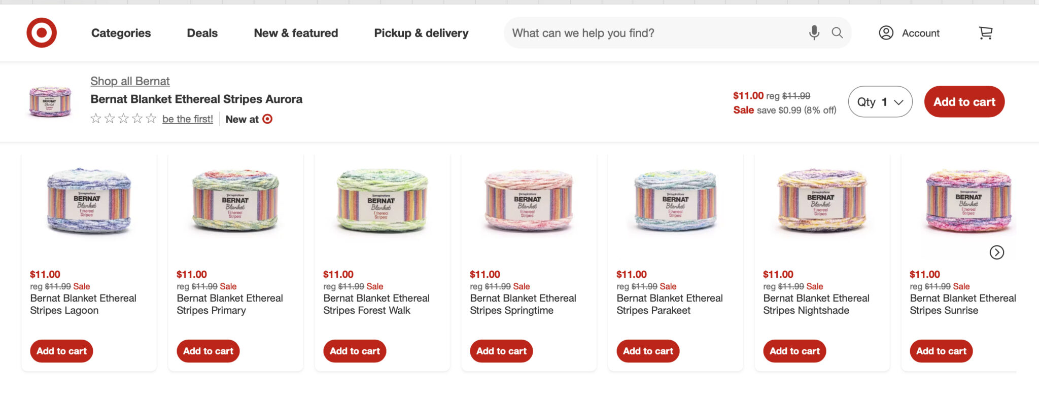 Yarn now at Target! - Repeat Crafter Me