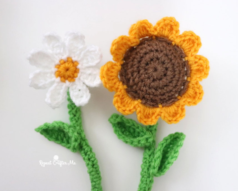Daisy Flower Crochet Pattern